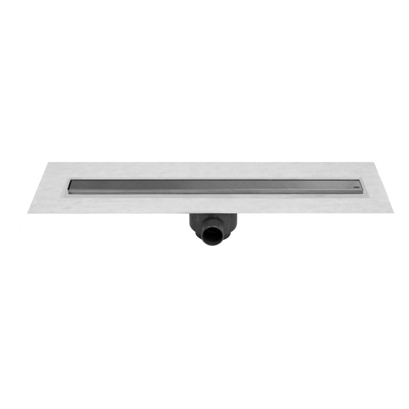 Coladera lineal con cubierta reversible de acero inoxidable (100 cm ...